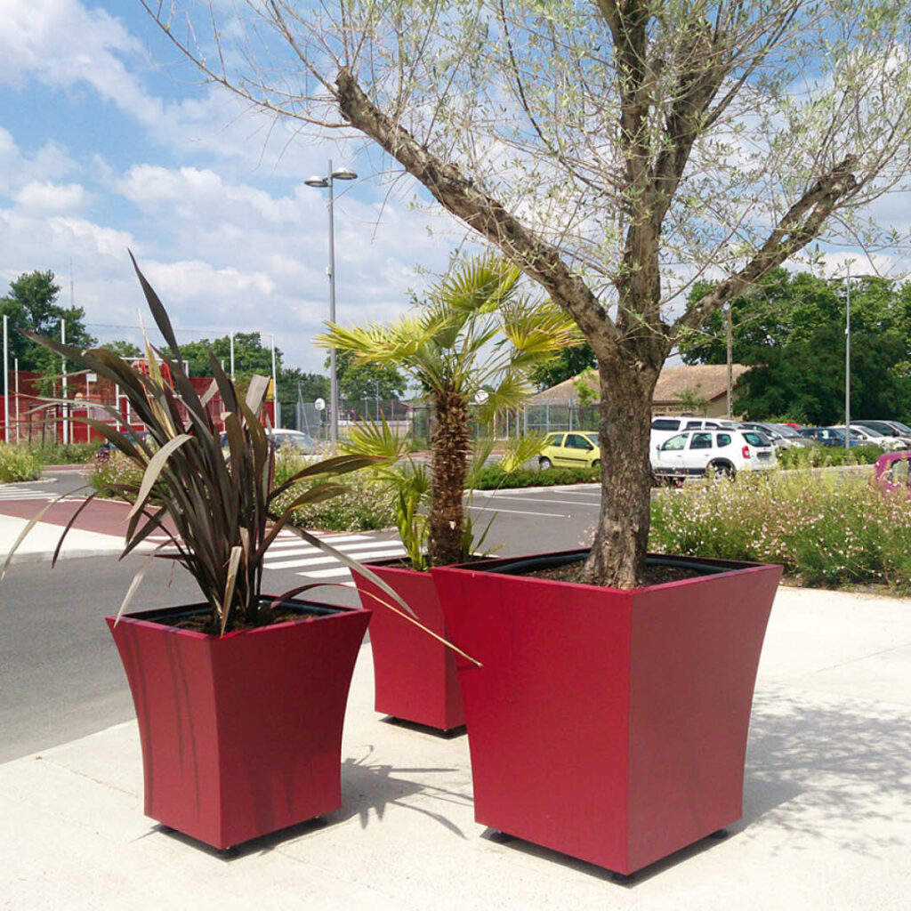 Curved urban planter - Concave - ATECH