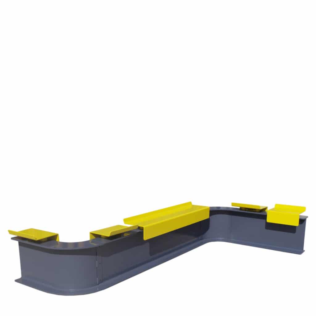 Modulable backless bench - SQUARE - ATECH
