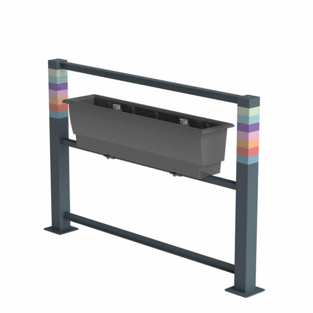 Public barrier - PASTEL - ATECH