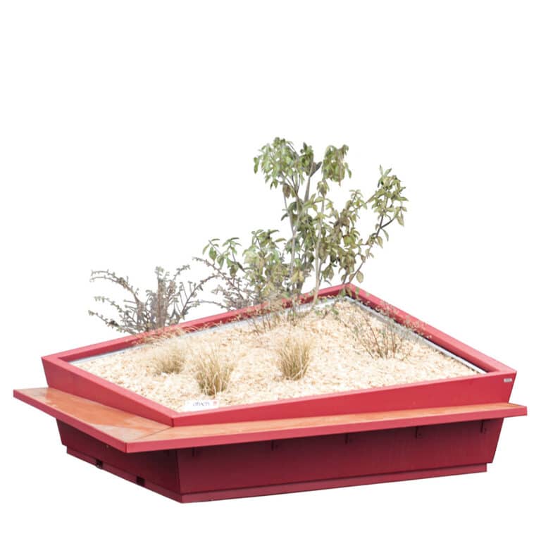 Pflanzkübel mit Sitzbank / Sitzgelegenheit, Bank mit Blumenkübel - ATECH