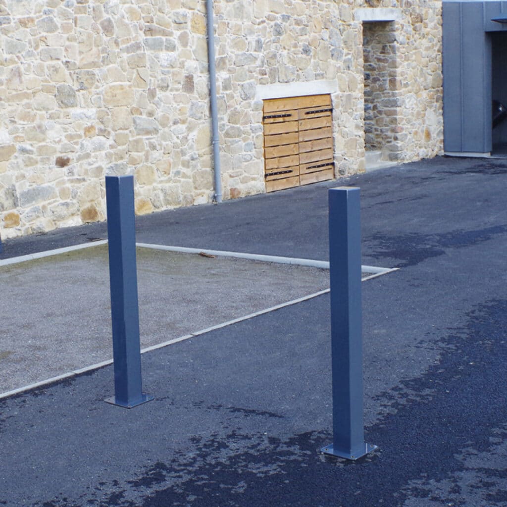 Potelets urbains en acier, design et sécurisés pour collectivités – Atech