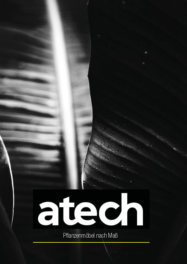 Pflanzkübel mit Sitzbank / Sitzgelegenheit, Bank mit Blumenkübel - ATECH